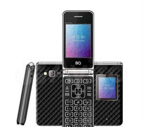 Телефон BQ 2446 Dream Duo Dual Sim Black