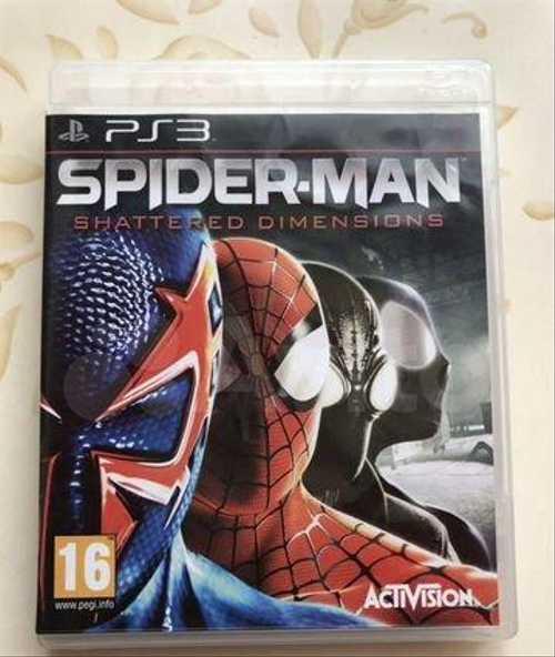 Игра PS3 Spider man shattered dimensions