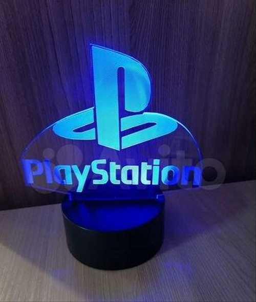 Подставка(Светильник) для PS4