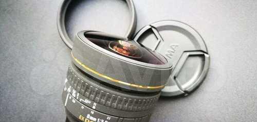 Объектив Sigma AF 8mm f/3.5 EX DG Circular Fisheye