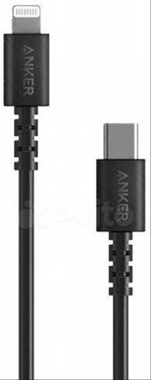 Кабель Anker Powerline Select (A8612G11) USB-C/Lightning 0.9m (Black)