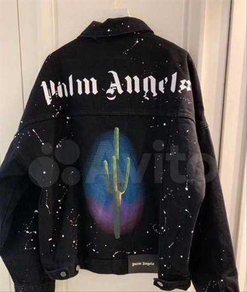 Джинсовая рубашка Palm Angels