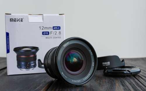 Объектив Meike 12mm Sony e