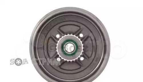 Bosch 0986477175 Барабан тормозной renault logan/clio/megane d 203mm с подш.,кольцом абс