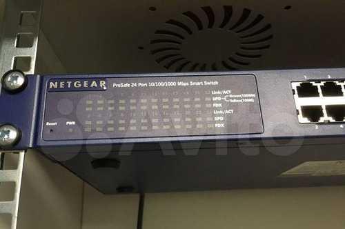 Сетевой коммутатор netgear gs724t