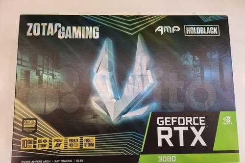 RTX 3080 Zotac Gaming AMP HoloBlack / Запечатаны