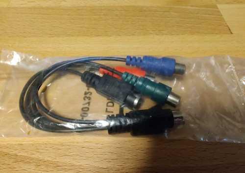 3-RCA переходник для Sega Saturn