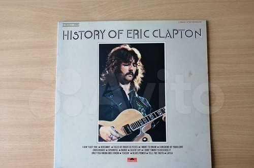 2LP Eric Clapton "History Of Eric Clapton" (Japan