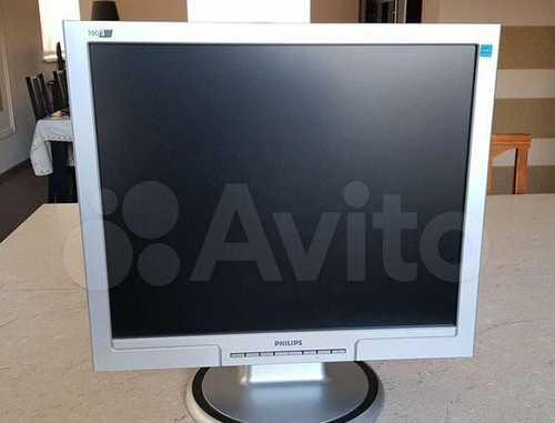 Монитор 19" lcd philips 190S7FS