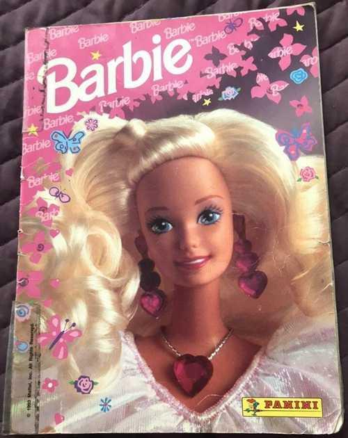 Журнал наклеек Барби 1993