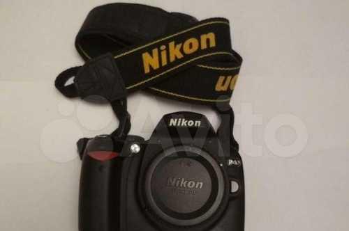 Зеркальный фотоаппарат nikon d40 body