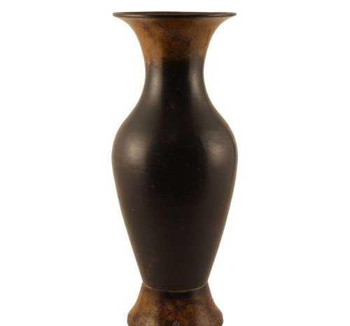 Бронзовая декоративная индийская ваза