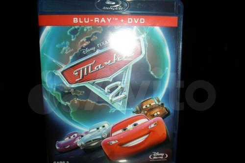 Blu ray лицензия м/ф Disney "Тачки 2"