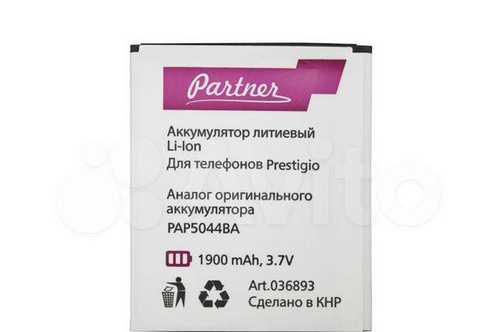 Акб partner для prestigio PAP5044 1900mAh