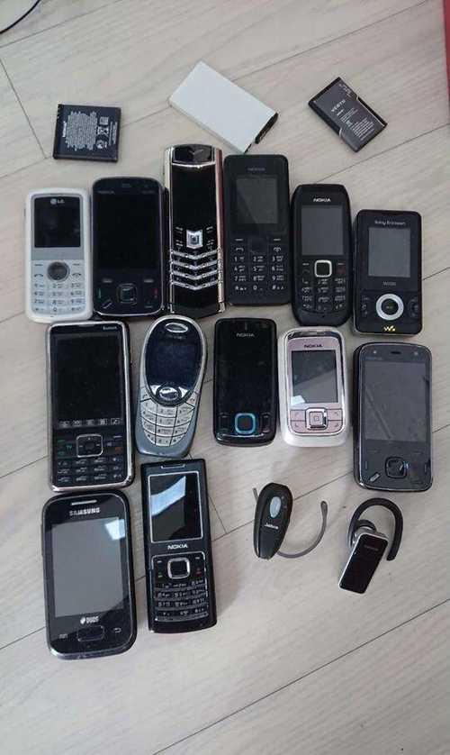 Сотовые телефоны Nokia, Siemens, LG, SonyEricsson