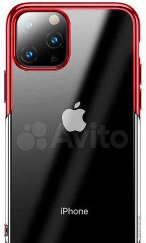 Чехол Baseus Shining (arapiph58S-MD09) для iPhone 11 Pro (Red)