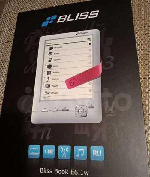 Электронная книга Bliss Book E6.1w