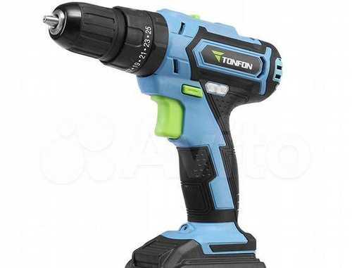 Аккумуляторная дрель-шуруповерт Xiaomi Tonfon Impact Drill 12V 2000AH