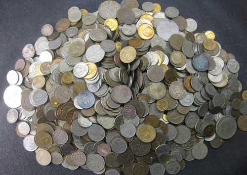 Больше 3-х килограммов монет СССР