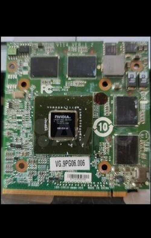 Видеокарта для ноутбука NVidia 9600M GT