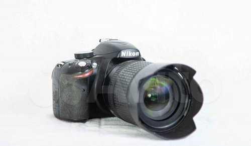 Зеркальный фотоаппарат Nicon 3200