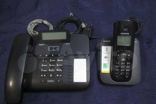Телефоны siemens Gigaset DA710 и A580