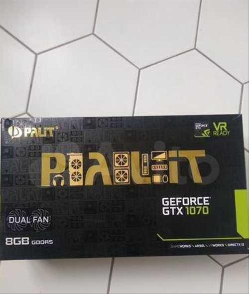 Видеокарта gtx 1070 8gb