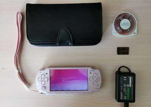 Sony PSP 2000 розовая + 37 дисков