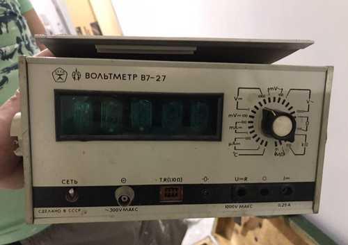 Вольтметр в7-27