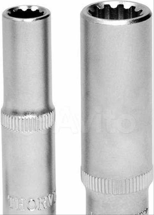 Головка торцевая глубокая MultiProf 1/4 DR 6 мм thorvik MP11406