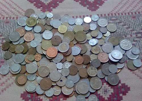 Иностранные монеты больше 1 кг