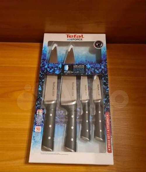 Набор ножей Tefal Ice Force (4 ножа, новые)
