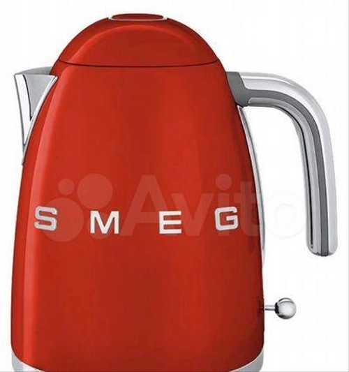 Чайник Smeg красный