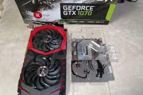 Видеокарта MSI gtx 1070