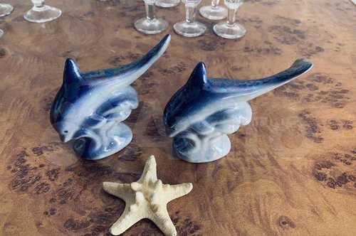 Сувенир Пара дельфинов и звезда