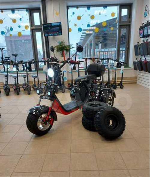 Электроскутер WS-PRO trike+ 3000W