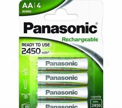 Аккумуляторы Panasonic HHR-3XXE/4B 4xAA 2450mAh