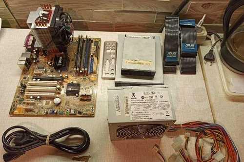 Asus P5GD1, DDR, DDR 2, Кулер на сокет 775