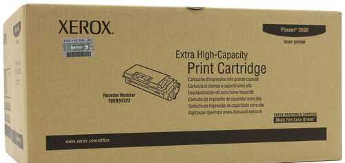 Xerox 106R01372 тонер-картридж черный