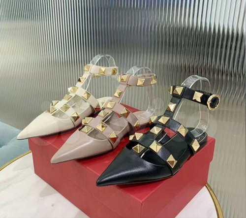 Босоножки Valentino Roman Stud туфли сандали сабо