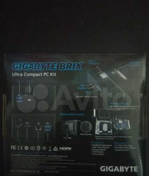 Мни пк Gigabit gb base 3160 DD3 4Gb