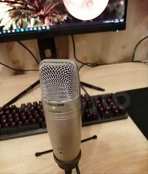 USB микрофон Samson C01U PRO в комплекте