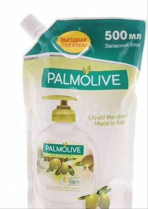 Жидкое мыло для рук Palmolive Натурэль "Интенсивное Увлажнение", с оливой и увлажняющим молочком, запасной блок, 500 мл