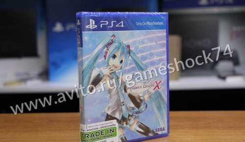 Hatsune Miku: Project Diva X - PS4 Новый диск