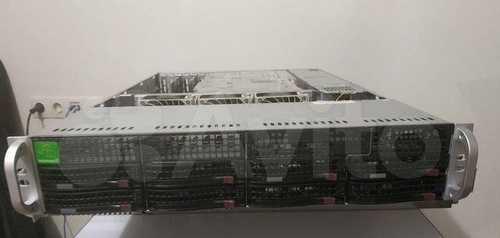 Сервера SuperMicro Xeon-E5 2640v3 8LFF