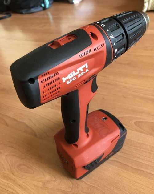 Аккумуляторная дрель Hilti SFC 22-A