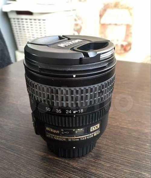 Объектив Nikon 18-70mm