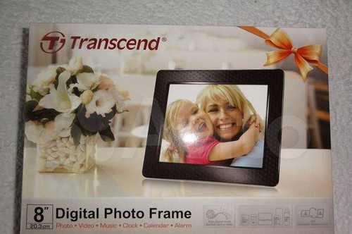 Новая цифровая фоторамка Transcend PF830 2GB белая