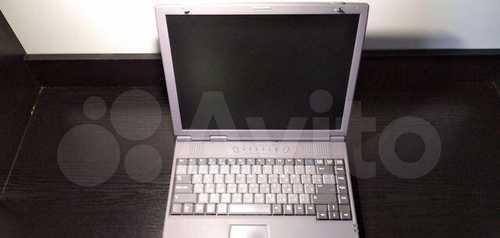 Ретро ноутбук RoverBook FT6 2002