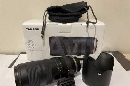 Tamron SP 70-200 F/2.8 Di VC USD G2 для Canon EF
